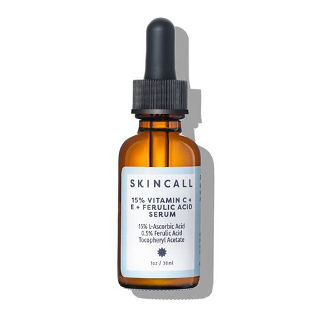 Buy Vitamin Ce Skincare C E Ferulic Acid By Skincall 15 L Ascorbic Acid 5 Ferulic Acid And