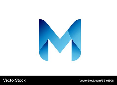 Blue Letter M Logos