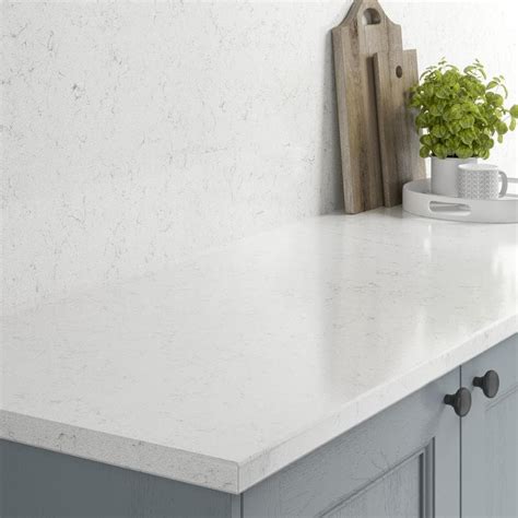 Bespoke Silestone 30mm Miami Vena Quartz Worktop Howdens