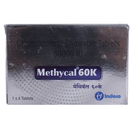 Methycal 60k Chewable Tablet యొక్క ఉపయోగాలు ప్రయోజనాలు మరియు ధరను