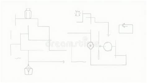 Abstract Process Flowchart Stock Illustration Illustration Of Minimalist 386503149