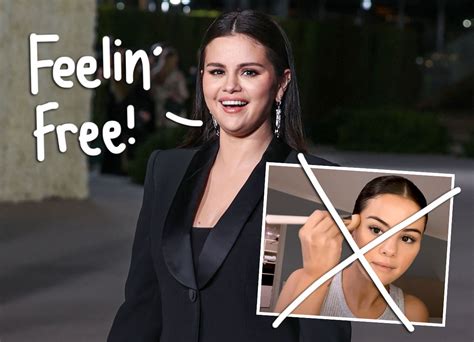 Selena Gomez Shares TRULY Bare-Faced Selfies - Pimple & All! - Perez Hilton