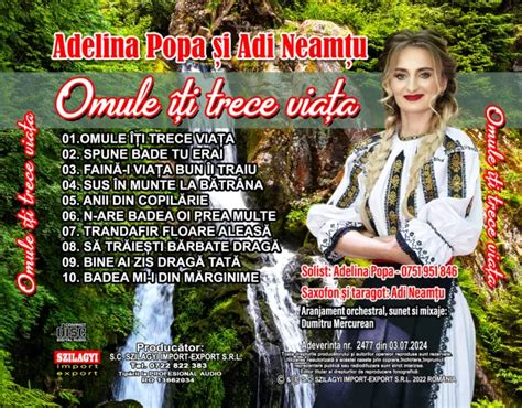 Adelina Popa Si Adi Neamtu Cd Audio 461 406 Cel Ro