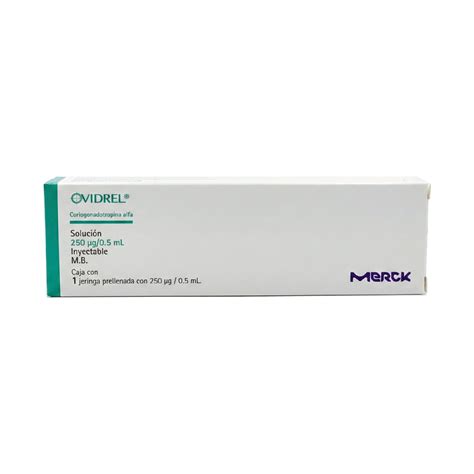 Ovidrel 250 µg 05 Ml Solución Inyectable