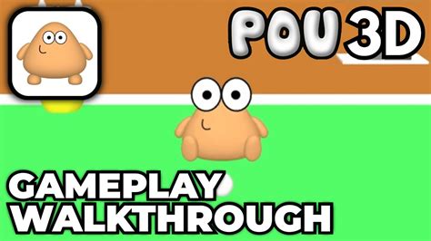 Pou 3d Gameplay Walkthrough All Minigames Youtube