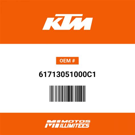 Ktm Footbrake Lever Step Plate 61713051000c1 Fortnine