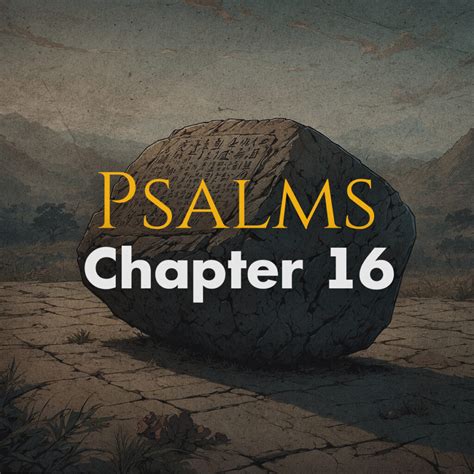 Psalms Chapter 16 Detailed Bible Study And Analysis Devotion