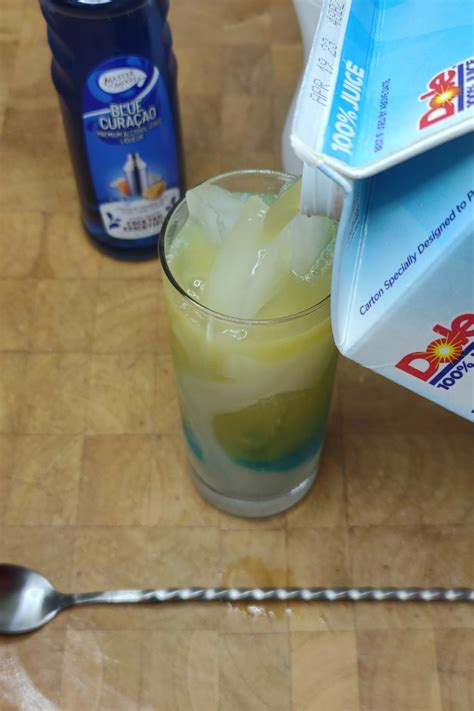 Blue Hawaiian Mocktail Occasional Cocktails