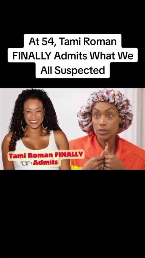 Tami Roman Reveals Surprising Truth About Weight Loss Tiktok