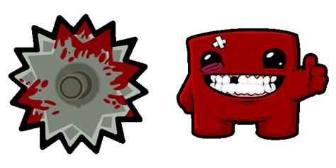 Super Meat Boy And Saw Blade Animated Cursor Sweezy Cursors