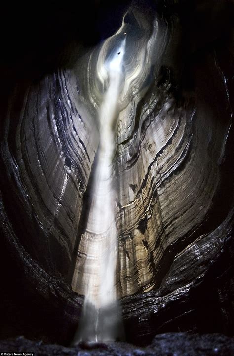 Climbers Capture Photos On Descent Into Fantastic Pit Americas