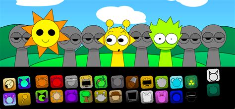 Sprunki Pyramixed 新版本 带恐怖动画