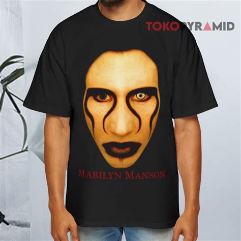 Vintage 1997 Marilyn Manson Sex Is Dead Shirt 2 Sided Tokopyramid