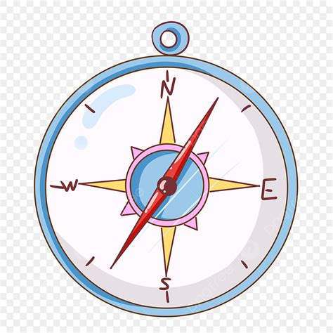 Viaje Compass Compass Dibujado A Mano Cartoon Compass Compass