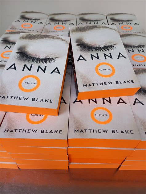 Anna O By Matthew Blake Is A German Bestseller Madeleine Milburn