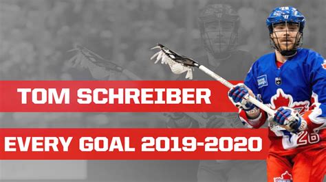 Watch Every Goal Tom Schreiber 2019 2020 Season Toronto Rock