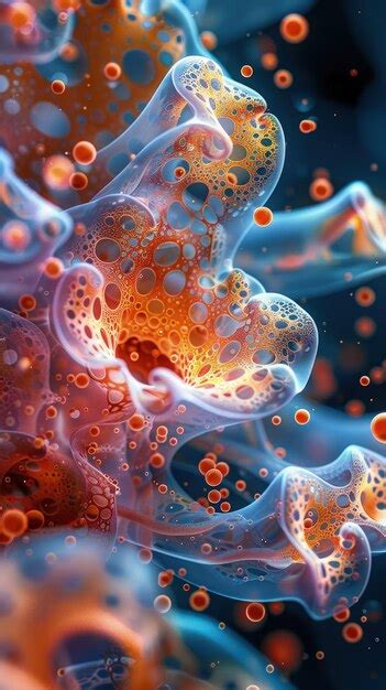 Premium Photo Nanoparticle Dispersion Patterns Captured In Vivid Microscopic Images