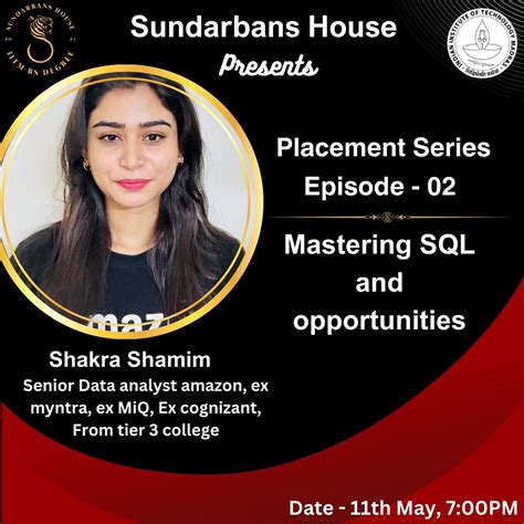 Shakra Shamim On Linkedin Thanks Sundarbans House Iitm Bs Degree