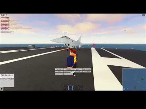 The Uss Gerald Aircraft Carrier Ground Crew Experience Roblox Ptfs