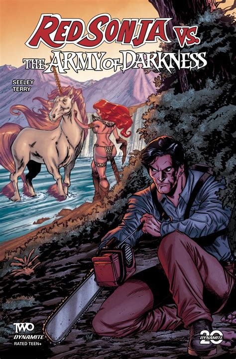 Red Sonja Vs The Army Of Darkness 2 Seeley Cover Fresh Comics