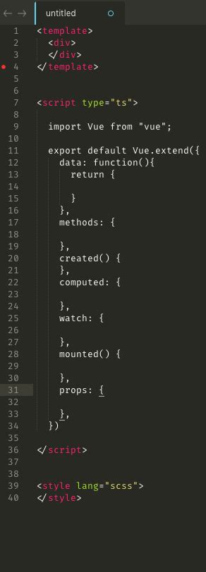 Typescript Not Working In New Branch · Issue 182 · Vuejsvue Syntax Highlight · Github