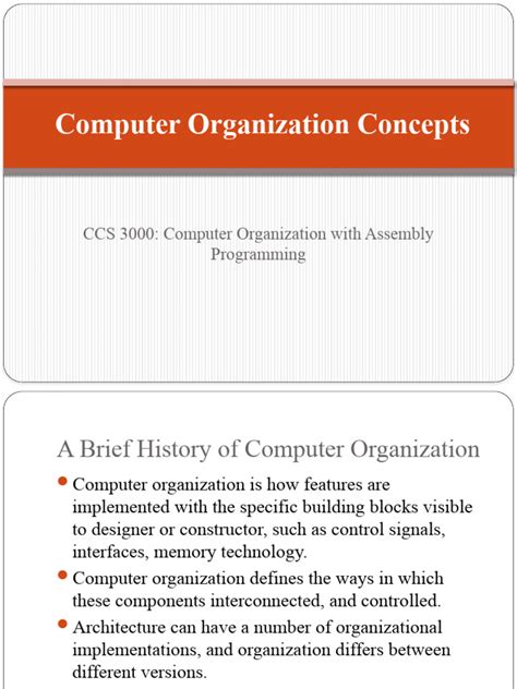 03 Computerorganization Concepts Pdf