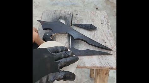 Forging Hades Bident Out Of Thread Tap 😱 Youtube