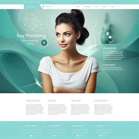 Premium AI Image Website Of AI Augmented Healthcare Presenting Ai Ethics Data Privacy Concept