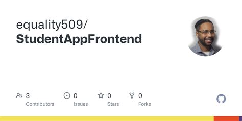 GitHub Equality StudentAppFrontend