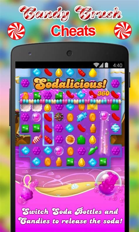 Cheats For Candy Crush Soda Saga