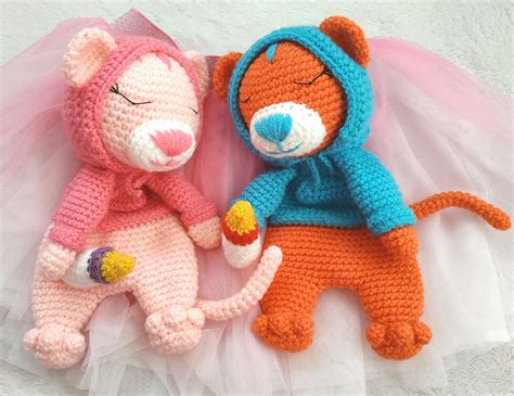 Tutorielpatron Crochet Doudou Tigre Pdf Fr Etsy