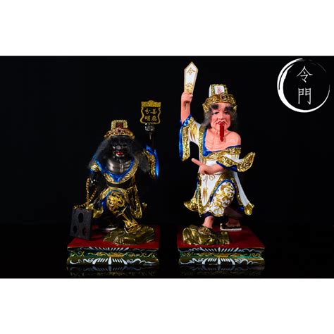 12寸高 大二爷伯 黑白无常 七爷八爷 神像 12inch Tall Tua Ji Ya Pek Statue B款 Shopee Malaysia
