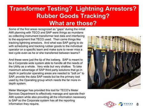 Meter Management Application With Teco Ami System Pptx