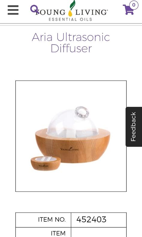 The Aria Ultrasonic Diffuser Furniture And Home Living Home Fragrance