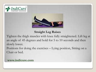 Post Operative Exercises After Total Knee Replacement Surgery Pptx