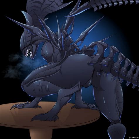 Rule 34 Alien Alien Franchise Arskatheman Ass Big Ass Big Butt