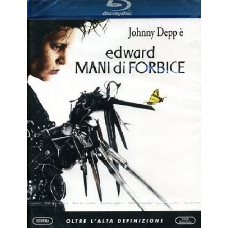 Edward Mani Di Forbice Tim Burtonjohnny Depp Blu Ray