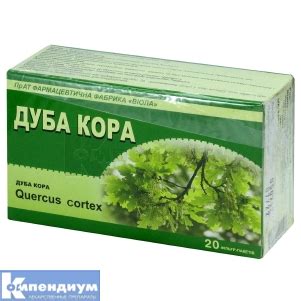 Кора дуба: инструкция, цена, аналоги | кора | Компендиум — справочник ...