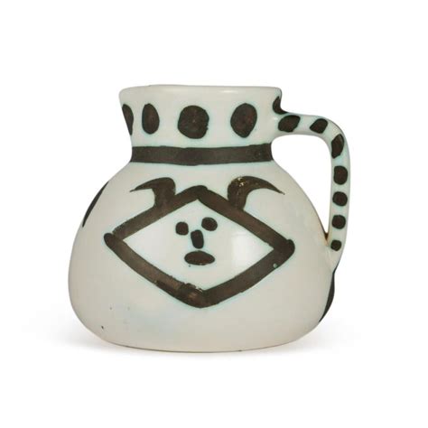 Pablo Picasso Pablo Picasso Madoura Terracotta Pitcher Pichet Yan Ramié 140 At 1stdibs