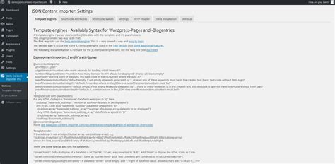 Jci Pro Version Options Wordpress Plugin Json Content Importer