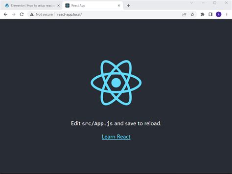 How To Setup React On Windows With Apache Derbyshire Software