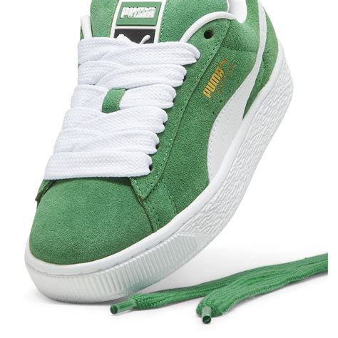 Puma Suede Xl Trainers Green Dressinn