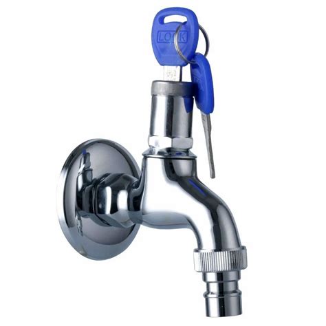 Acqua Flow Silver Stainless Steel Smart Locking Tap At ₹ 130piece In Nagpur