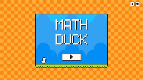 Math Duck Game Free Online Mathematics Practice Arthmetic Equation