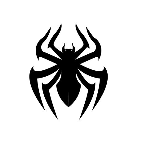 Download Abstract Spider Logo Icon Black Design For Free Artofit