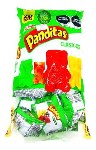 Ricolino Panditas Mini Gomas Gomitas Dulces 25 Pz De 15g Mercadolibre