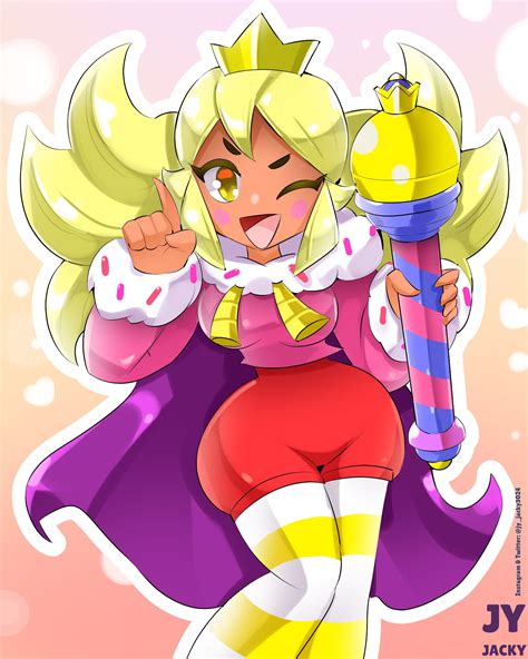 Artstation Cute Mandy Fanart Brawl Stars