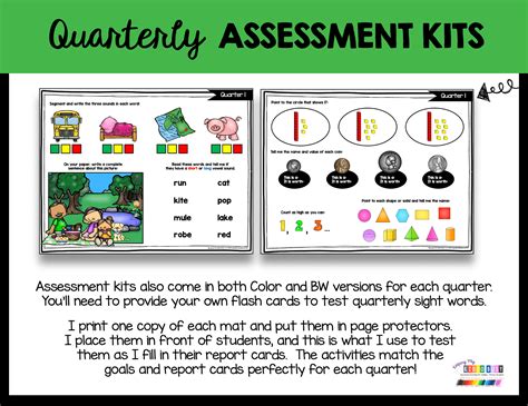 First Grade Report Card And Assessment Freebie Artofit