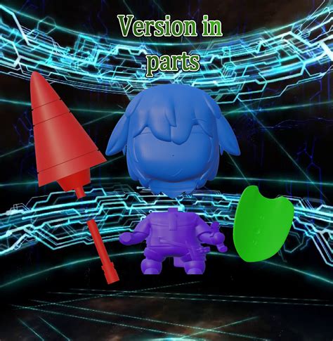 3d File Gareth Beaumains Of Orkney Chibi Fate Grand Order Fgo 👾 ・model To Download And 3d