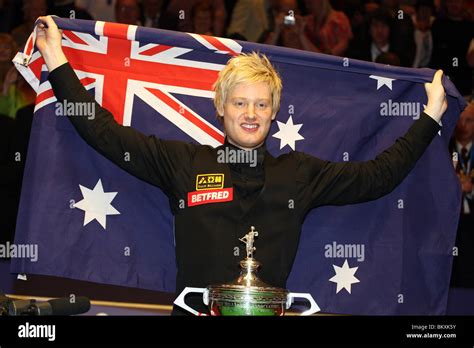 Neil Robertson World Snooker Champion The Crucible Sheffield England 03